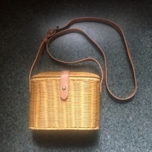 Universal Thread | Bags | Straw Rattan Crossbody Bag | Poshmark